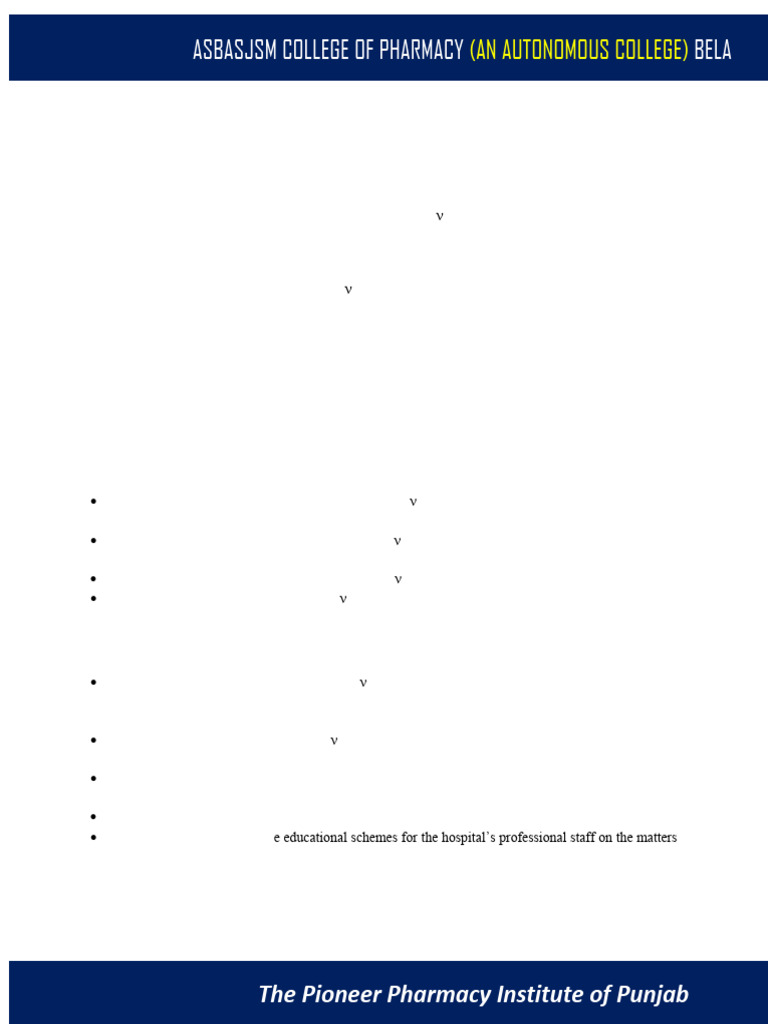 Brainkart - Pharmacy Practice - Notes Unit 3.bin - Removed | PDF ...