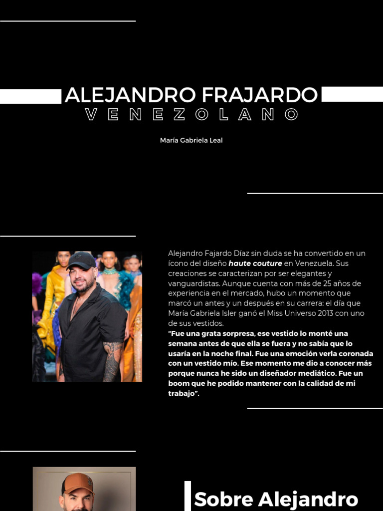 Alejandro Fajardo - Maria Leal | PDF