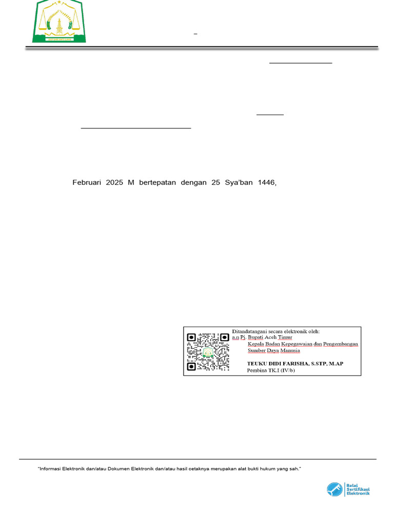 Surat Undangan Desk 23 Dan 24 April 2025 | PDF