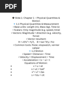 Class 11 Physics Graphs | PDF