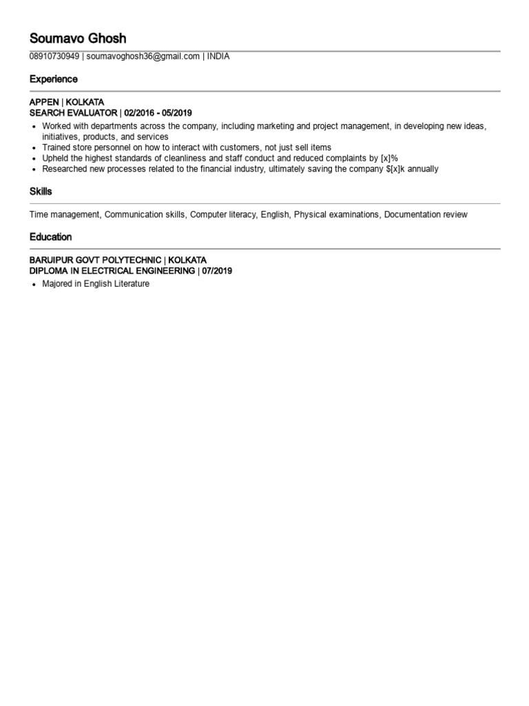 My Resume | PDF
