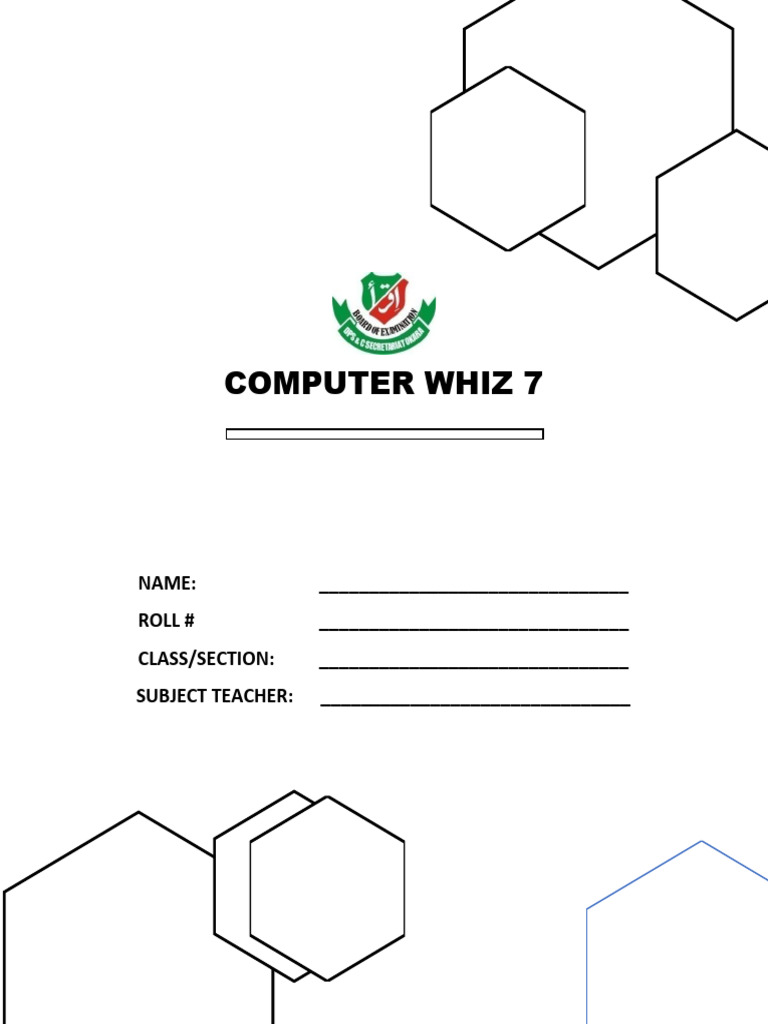 Grade 7 Notes With Additional MCQ'S | PDF | Computer Hardware ...