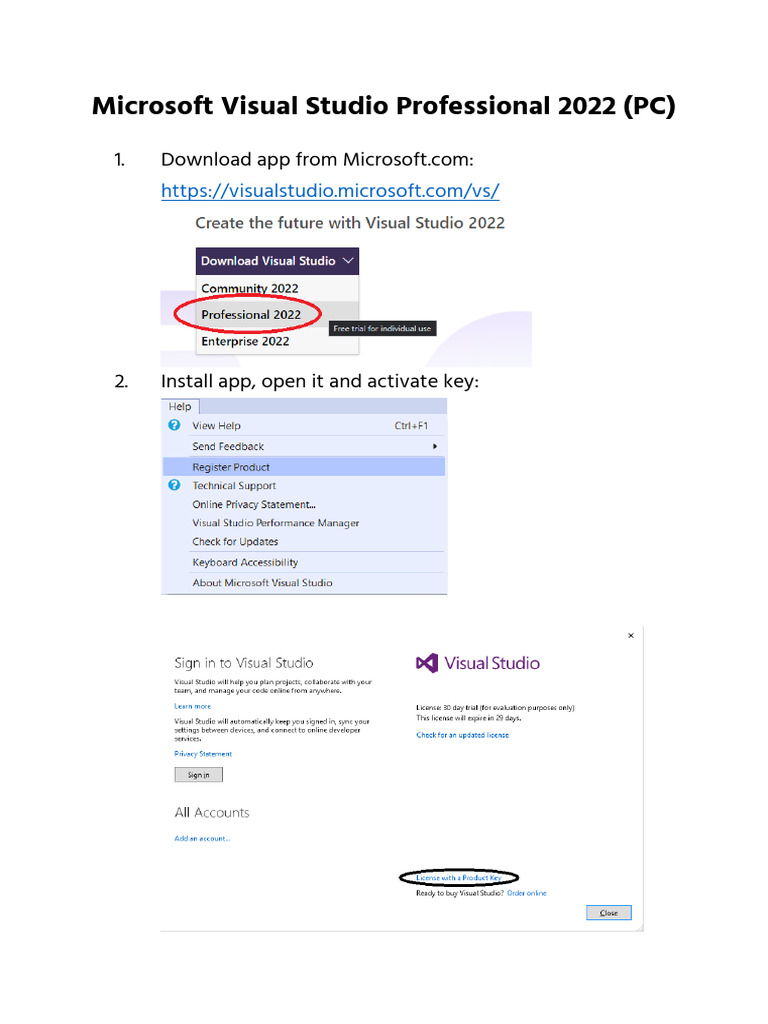 Visual Studio 2022 | PDF