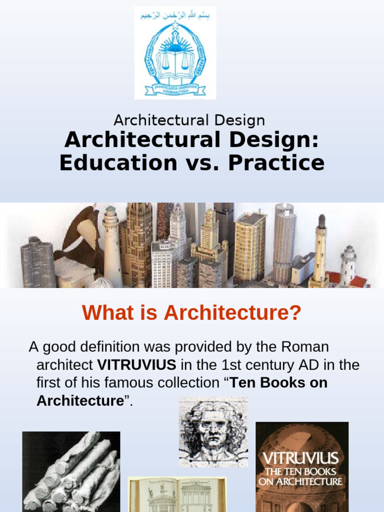 Architectural Design Introduction To Architecture | PDF | Architect