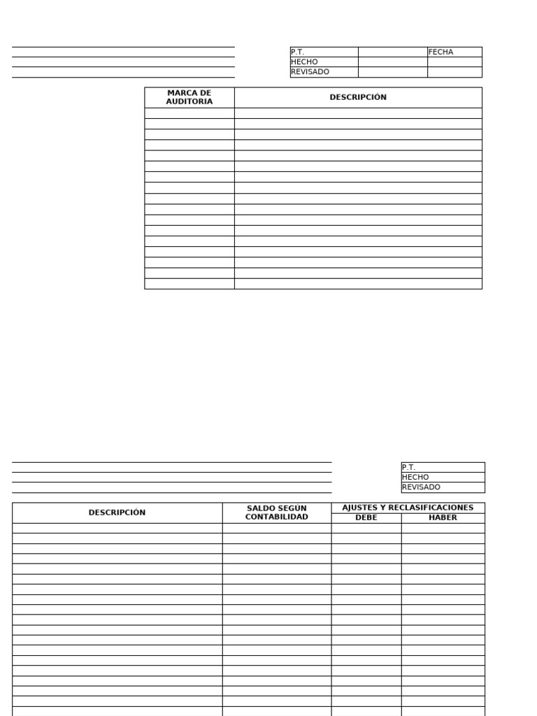 Propiedad Planta y Equipo Formatos | PDF