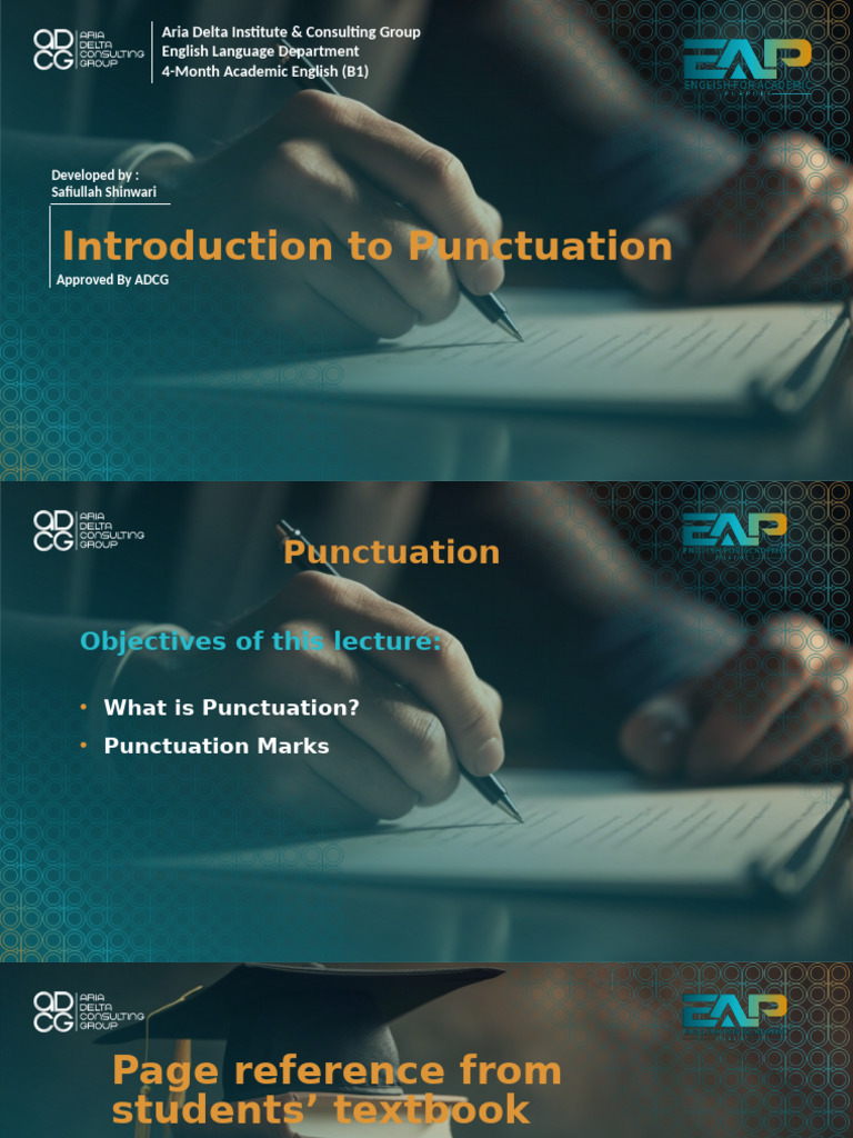 Introduction To Puntuation (Period & Question Mark | PDF | Question ...