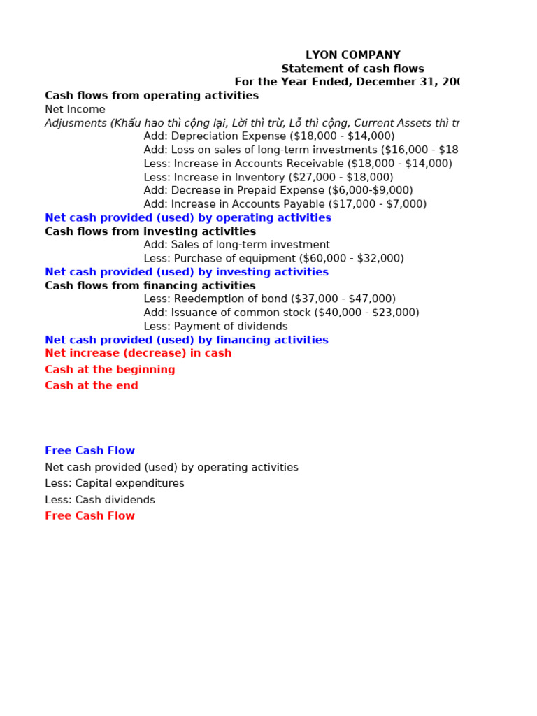 Chapter 17 Problems and Practice | PDF | Expense | Free Cash Flow