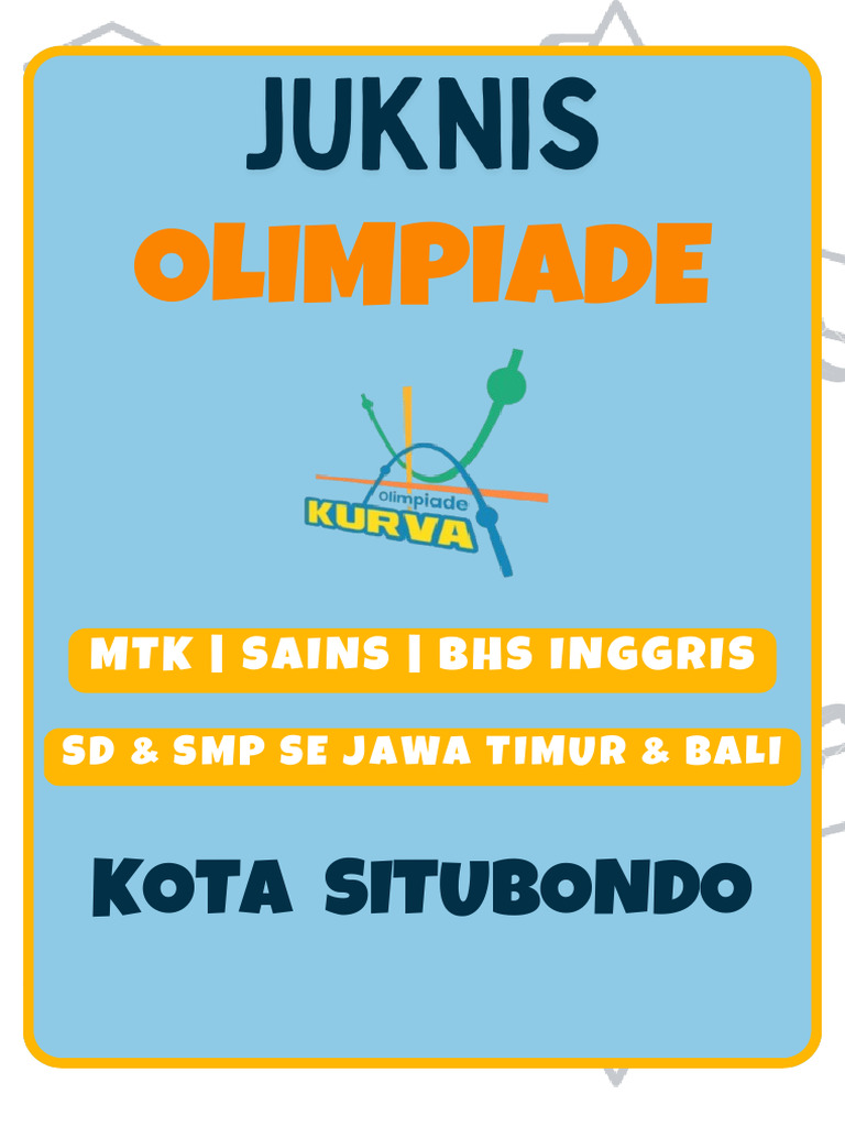 Panduan Olimpiade SD SMP Situbondo 2025 | PDF
