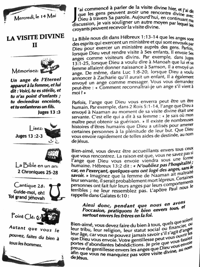 Méditation Du 14-05-2025 | PDF