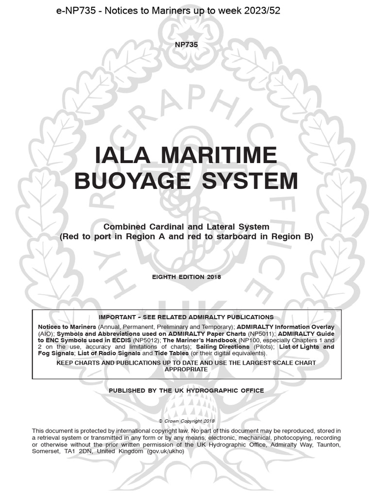 IALA Maritime Bouyage Systems | PDF | Navigation