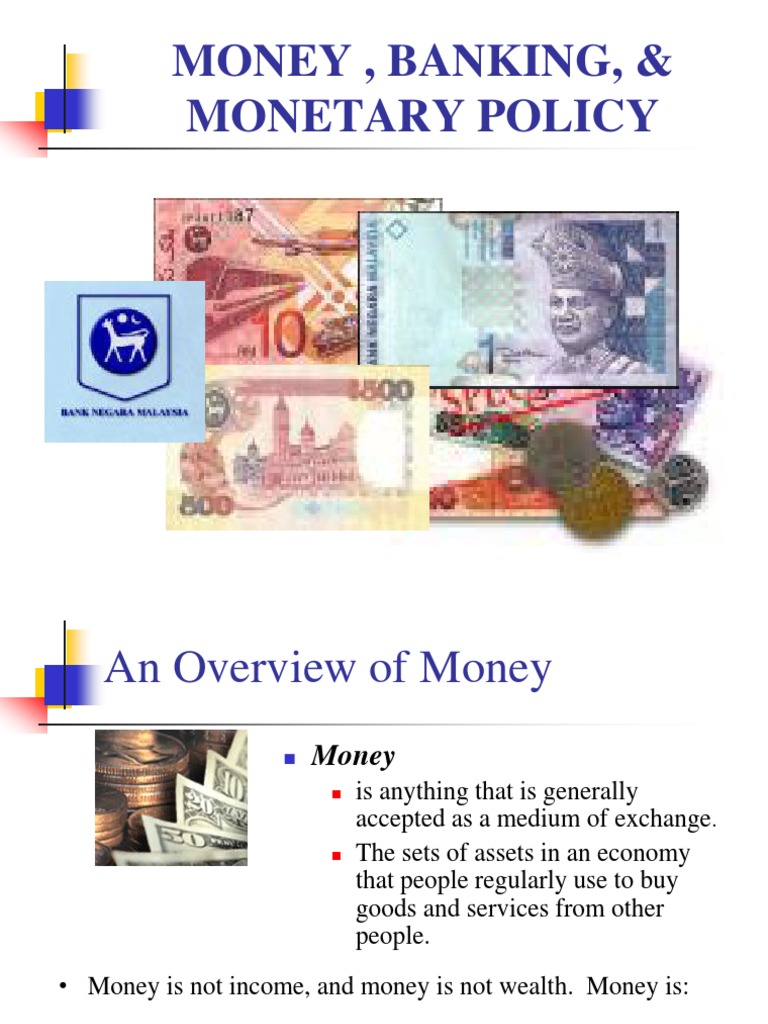 Money, Banking, & Monetary Policy | PDF | Money Supply | Monetary Policy