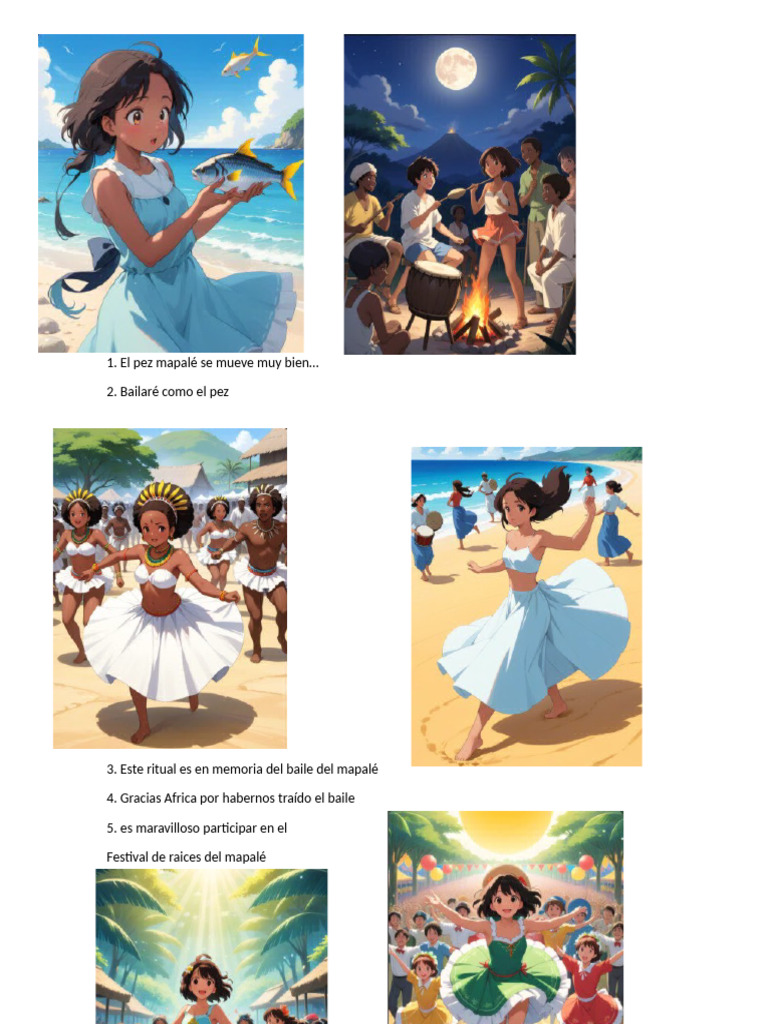 Origen Del Mapalé | PDF | Bailes | Ritmo