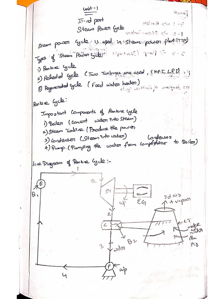 Rankine, Reheat and Regenerative Cycle | PDF