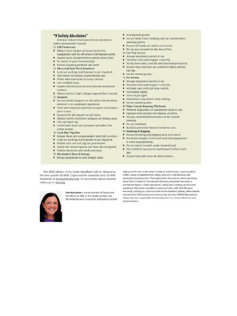 9 Safety Absolutes | PDF