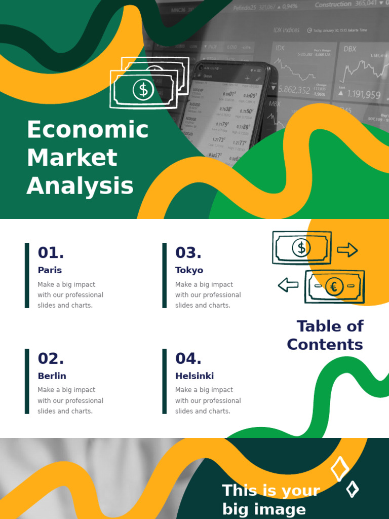 Economic Market Analysis Simple Presentation Green Variant | PDF ...