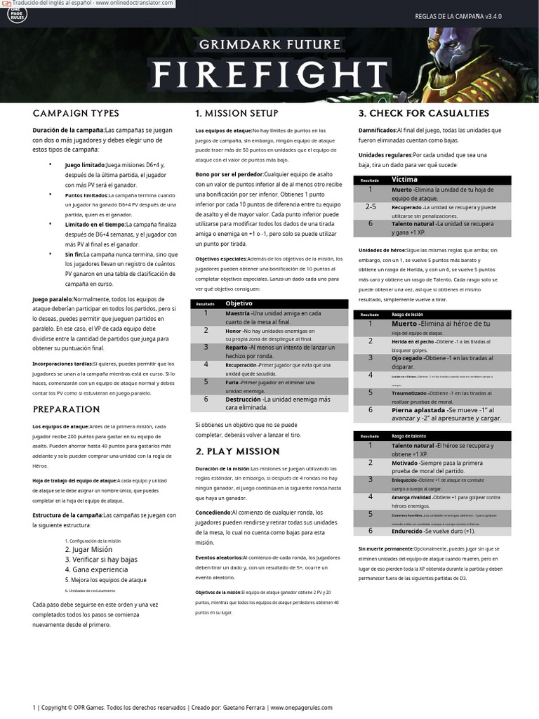 66f68531e54d1f6ed6f91b97_GFF - Campaign Rules v3.4.0.en.es | PDF