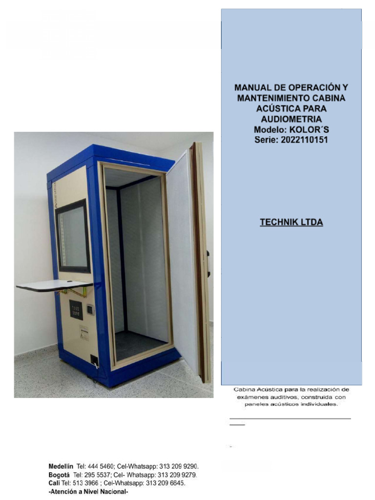 Manual de Usuario de Cabina | PDF