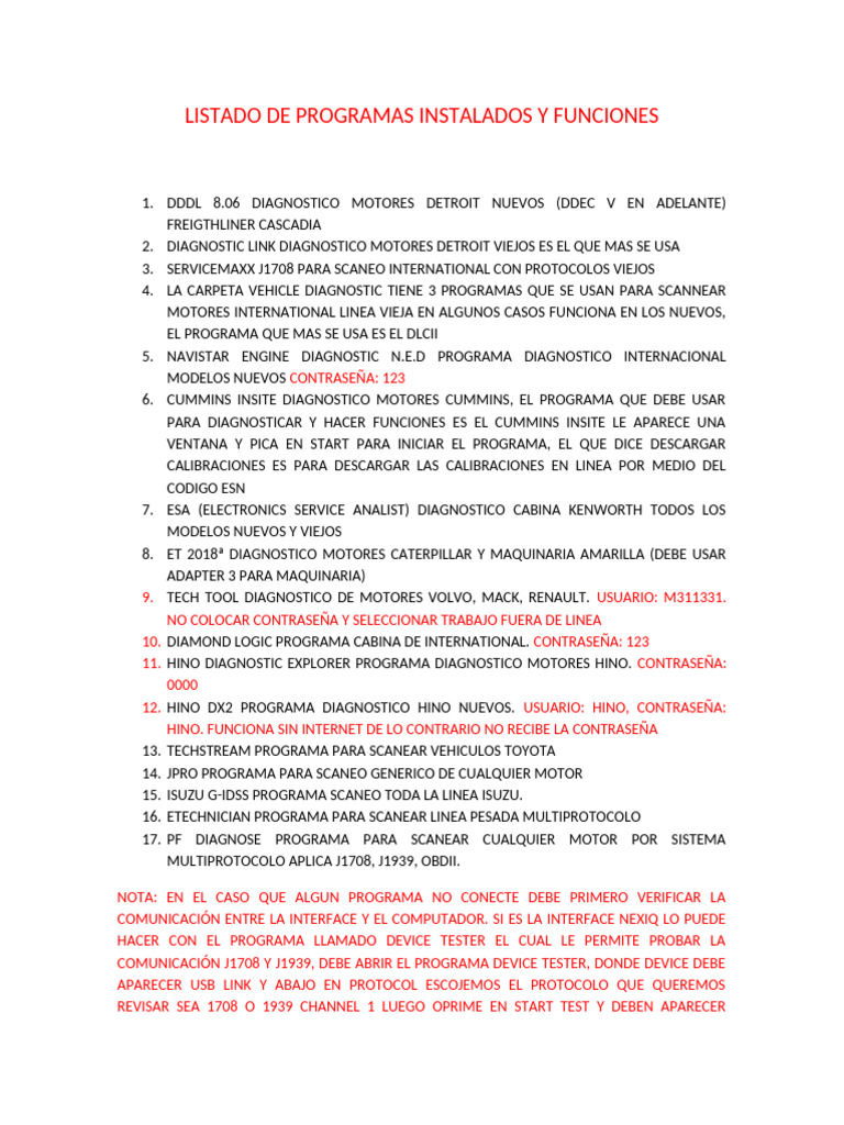 Listado de Programas Instalados | PDF | Informática