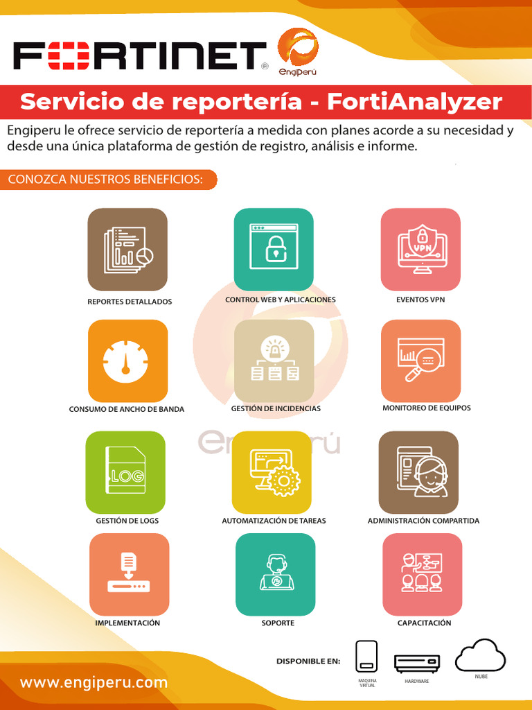 EngiPeru DataSheet Fortianalyzer | PDF