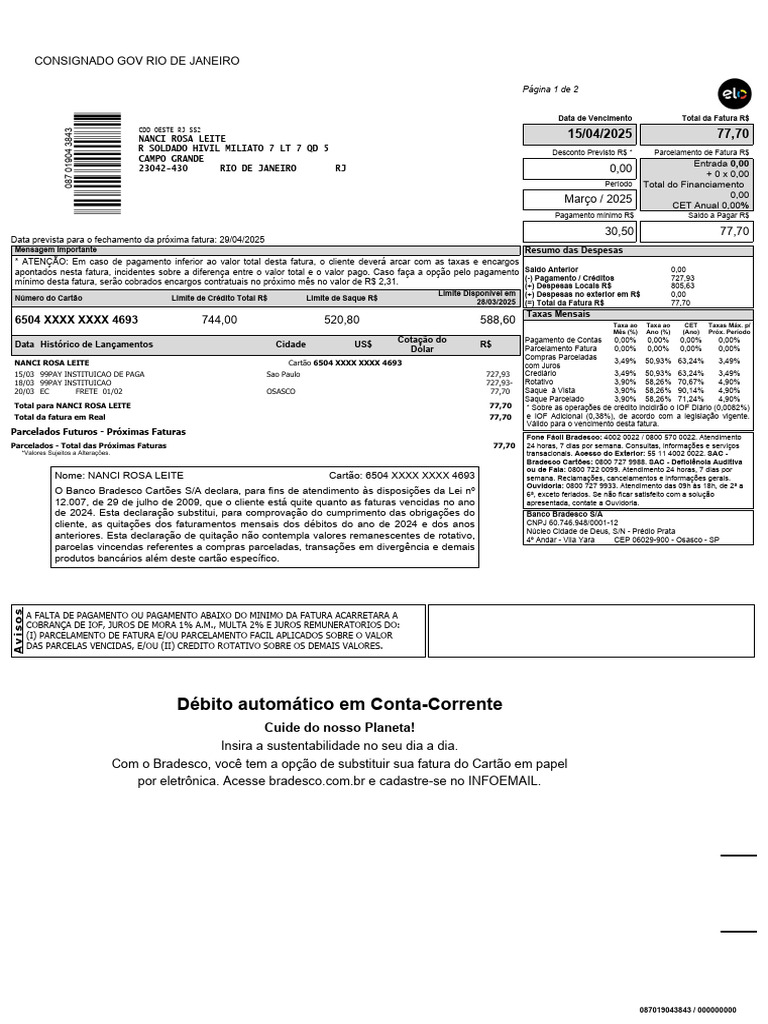 Bradesco - Fatura-Fri Apr 18 2025 163006 GMT-0300 (Horário Padrão de ...