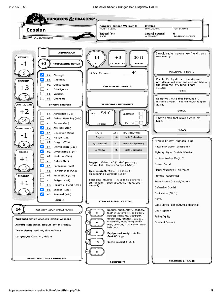 Cassian Imprimir | PDF