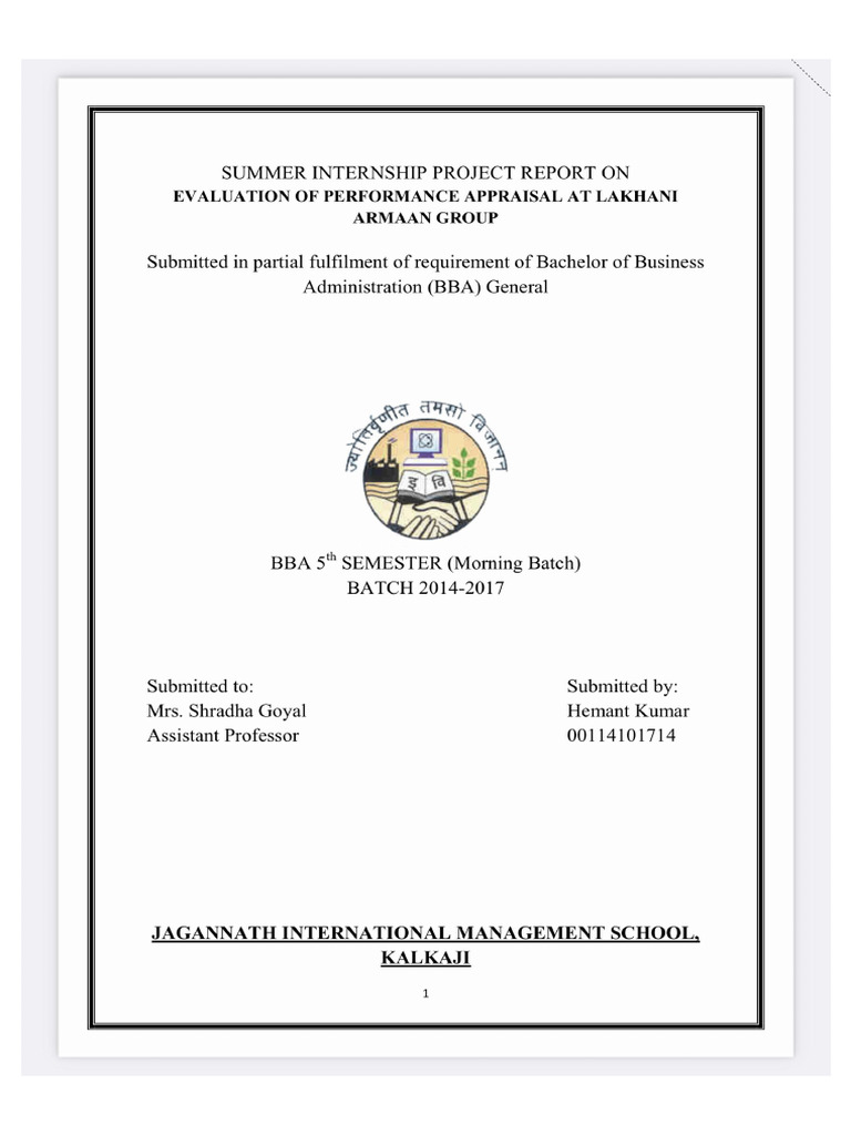 Training Report HR | PDF