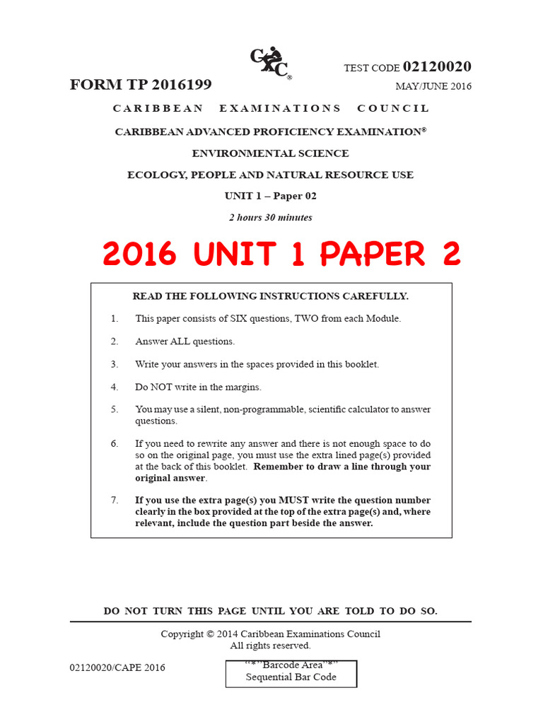 Environmental Science Unit 1 2025 | PDF | Sustainable Development ...