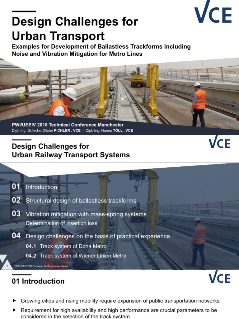 Urban Transport Trackform Design Challenges | PDF | Mechanical Engineering