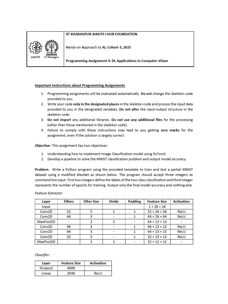 Programming_Assignment_4_DL_Applications_in_Computer_Vision | PDF | Computer Vision | Computer ...