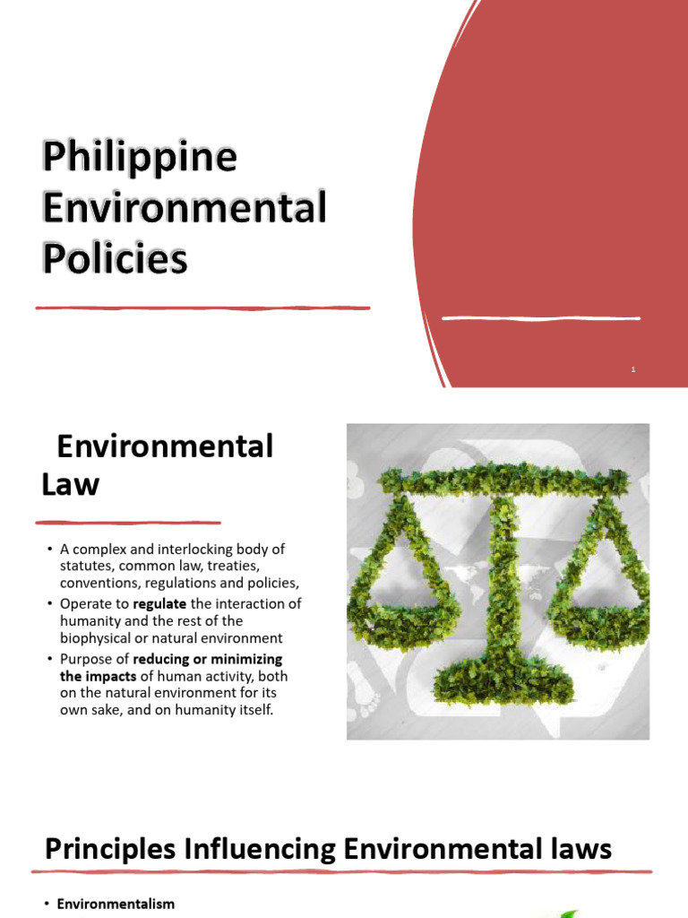 Overview of Philippine Environmental Laws | PDF | Waste Management | Waste