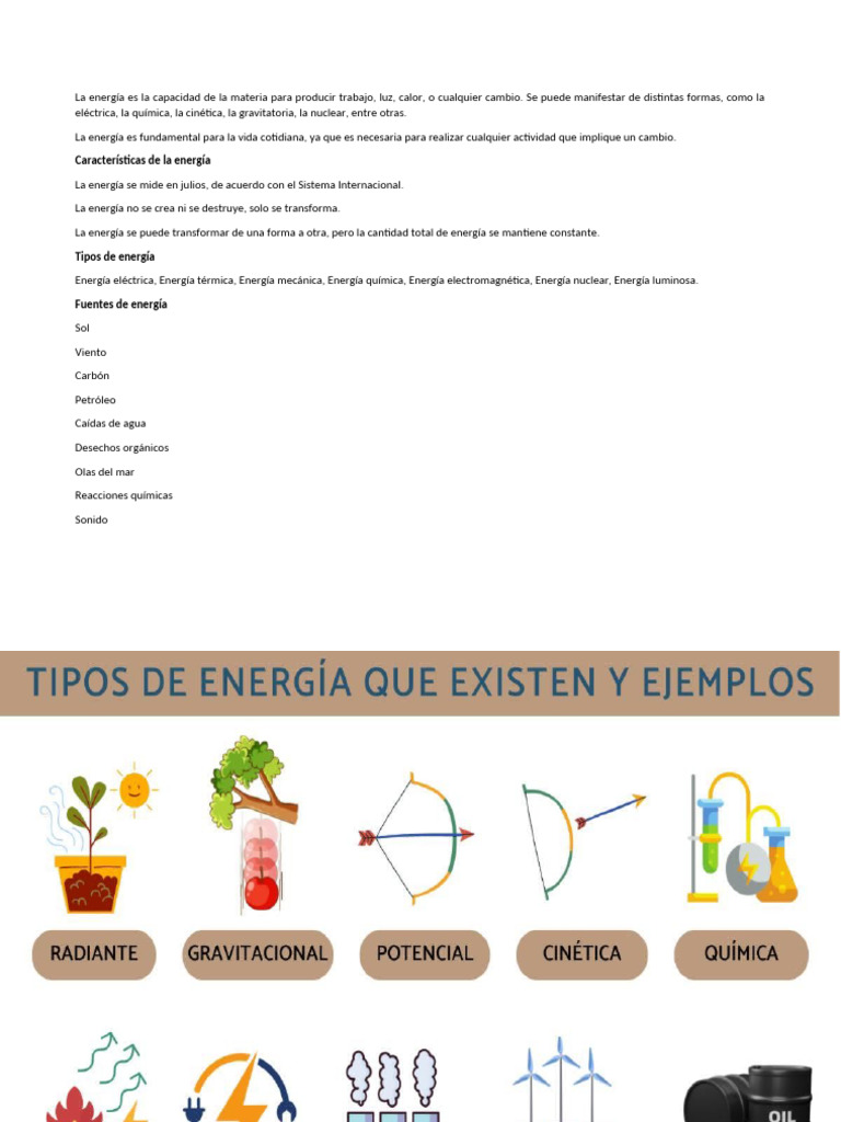 Tipos de Energia | PDF