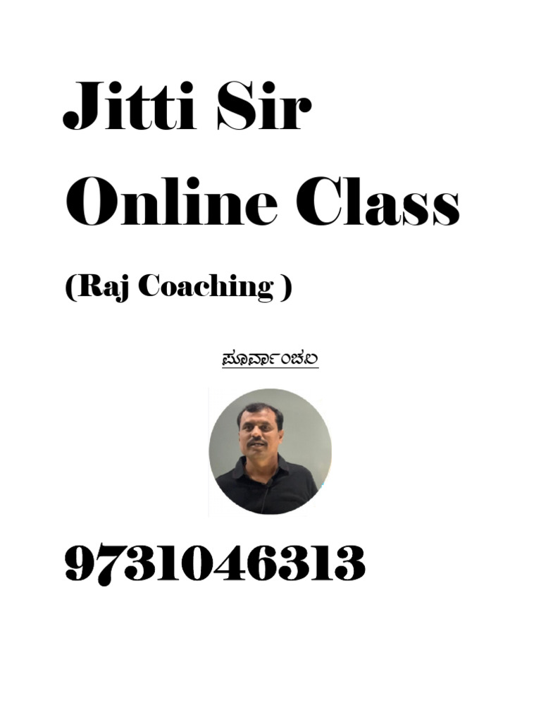 Jitti Sir Online Class Jitti Sir Online Class Online Class: (Raj ...
