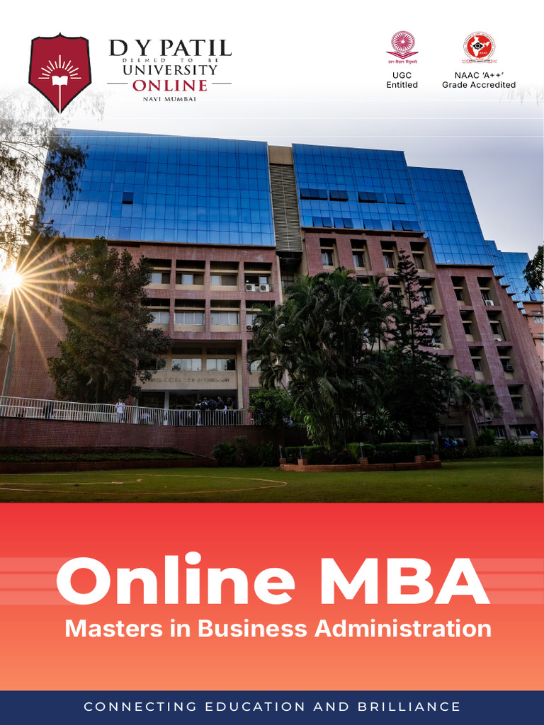 DY Patil MBA 2.0 Brochure_organized | PDF | Analytics | Marketing