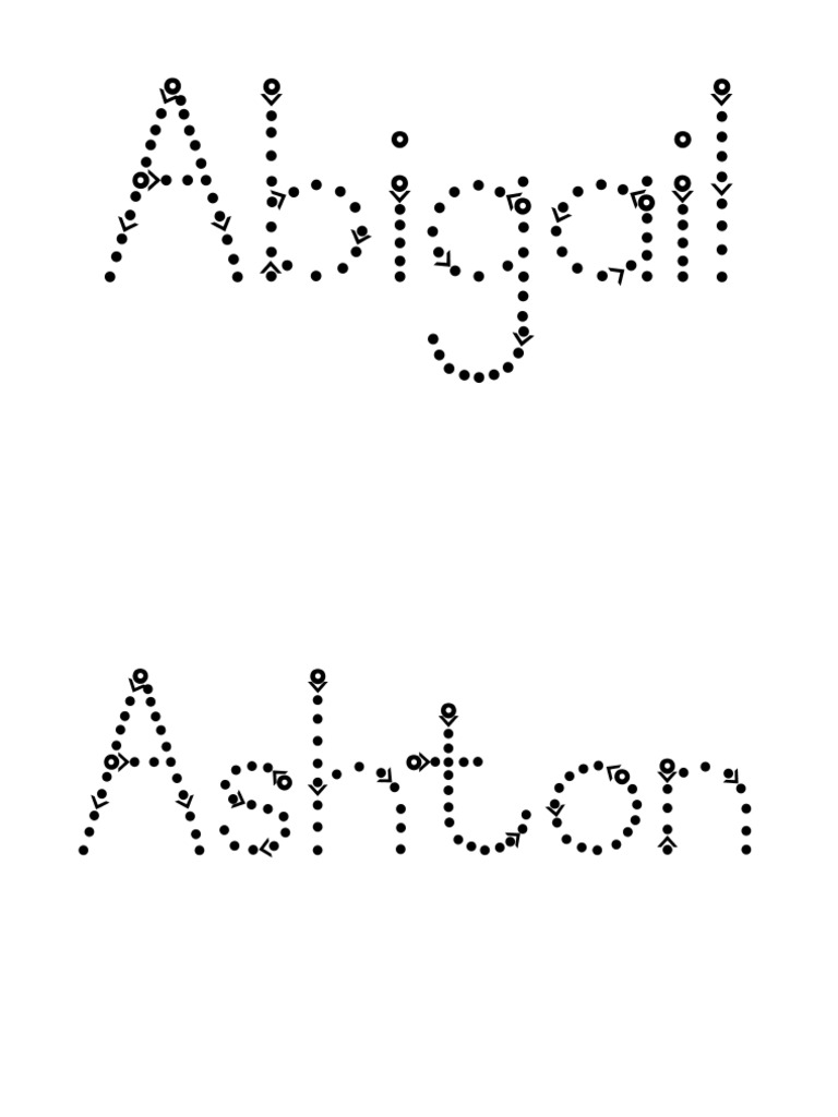 editable name templates | PDF