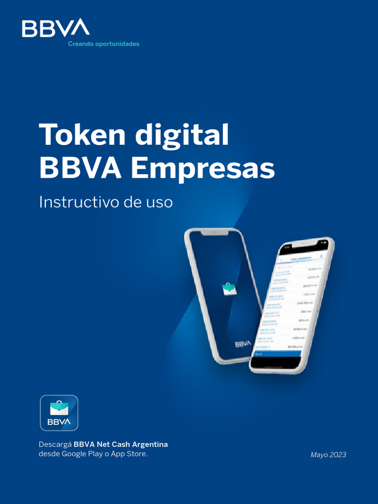 Token Digital BBVA Empresas - Instructivo de Uso | PDF | Aplicación movil | Telefonía móvil