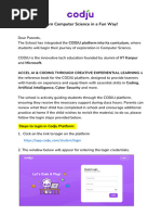 CodeSpark Academy Student Login Instructions | PDF