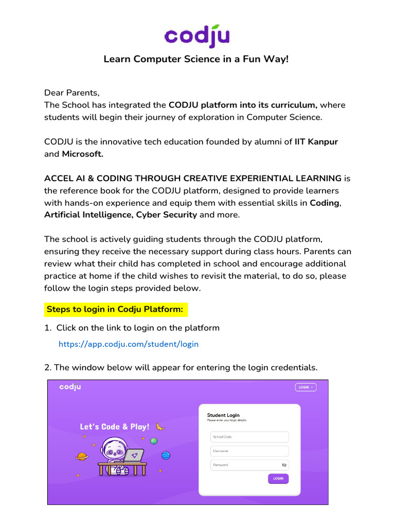 Step To Open Codju Platform | PDF