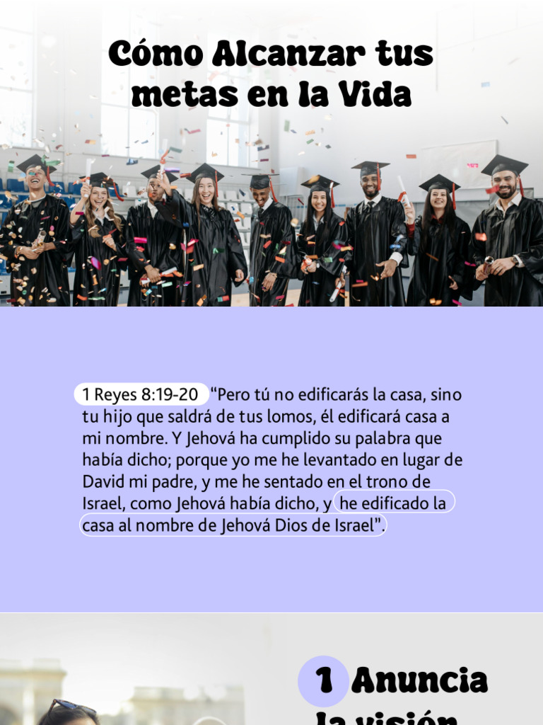 Como Alcanzar Tus Metas en La Vida | PDF