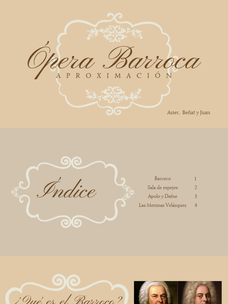 Ópera Barroca | PDF | Barroco | Musica barroca