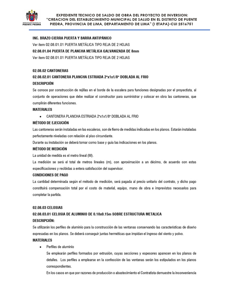 CELOSIA | PDF | Aluminio | Remache