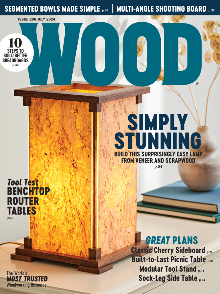 Wood Magazine July 2024 Highlights | PDF