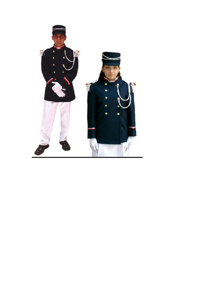 MODELOS DE UNIFORME DE ESCOLTA | PDF