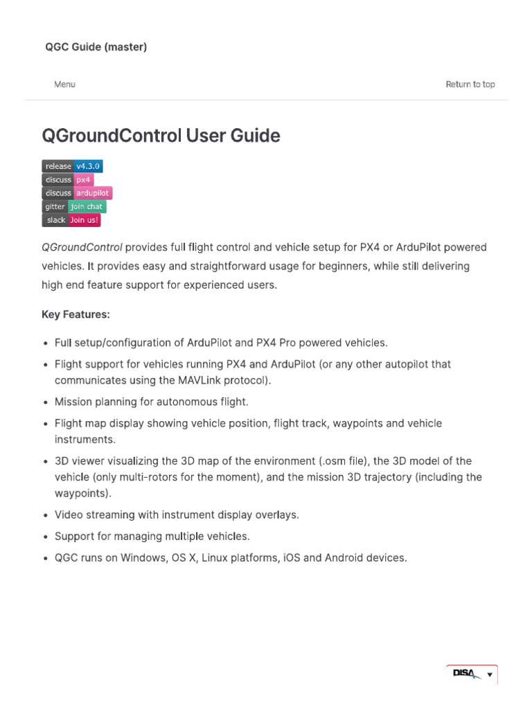 QGC User Guide | PDF