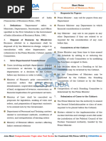 Cabinet Secretariat - Handbook On Cabinet Notes | PDF | Government Of ...