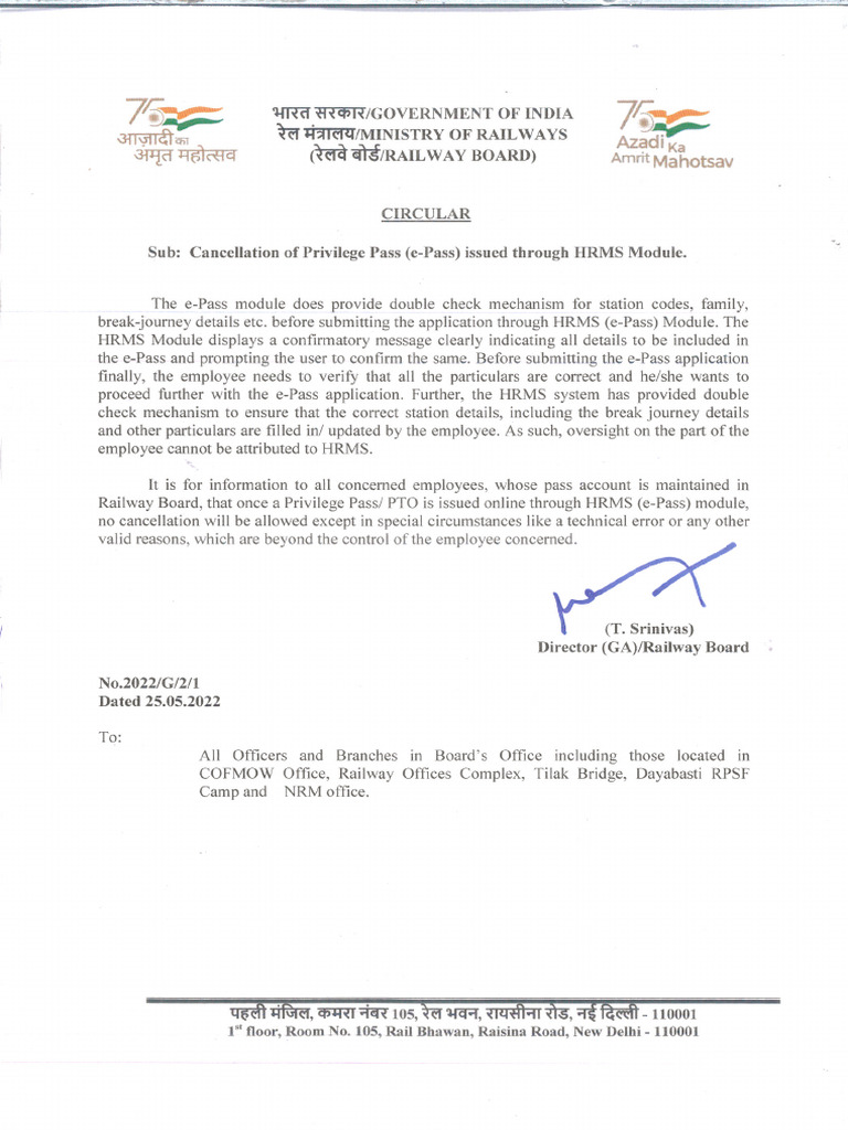 Clarification Regarding Cancellation PP HRMS Module | PDF