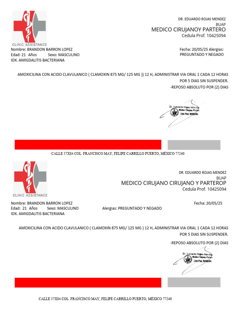 Calle 57x84 Col. Francisco May, Felipe Carrillo Puerto, México 77240 | PDF