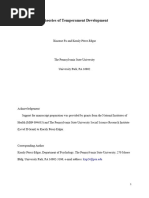 Thomas and Chess Temperament Study | PDF | Temperament | Behavioural ...