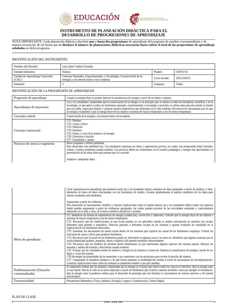 Progresion 4 | PDF | Aprendizaje | Datos