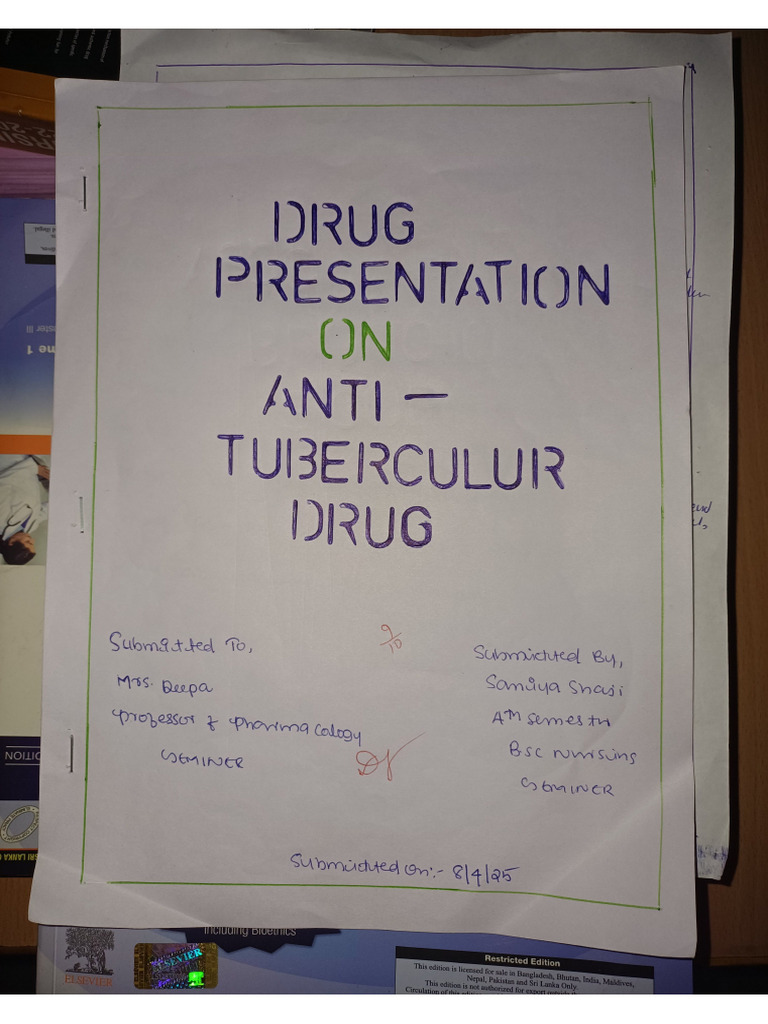 Anti Tuberculosis | PDF