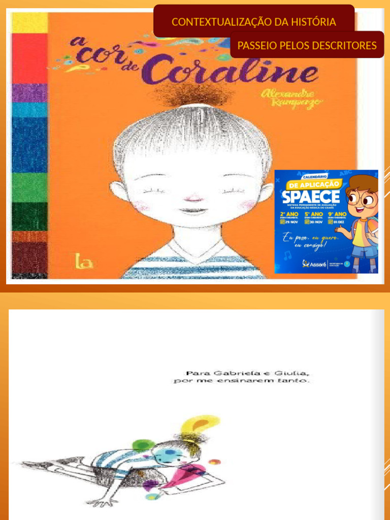 A Cor de Coraline - Com Questões | PDF